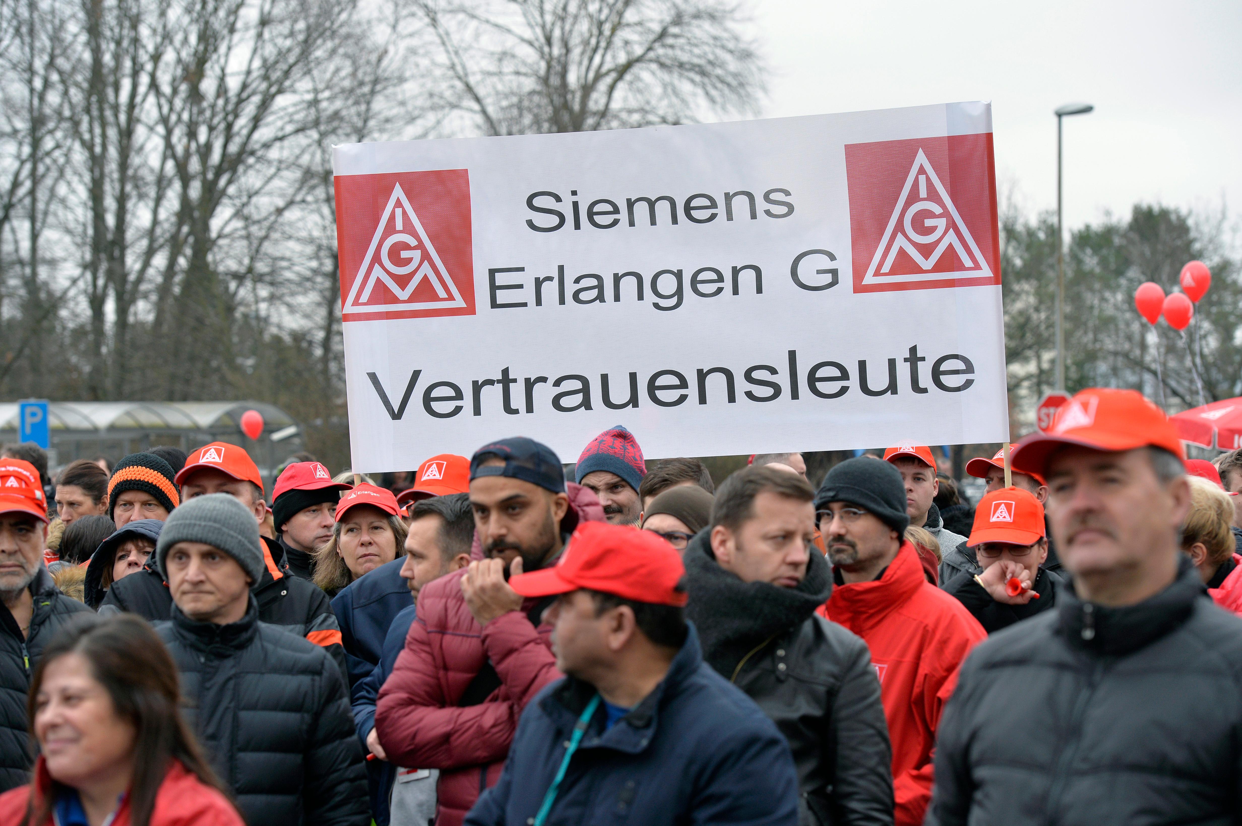 IG Metall-Demos in der Region: So wurde in Mittelfranken gestreikt