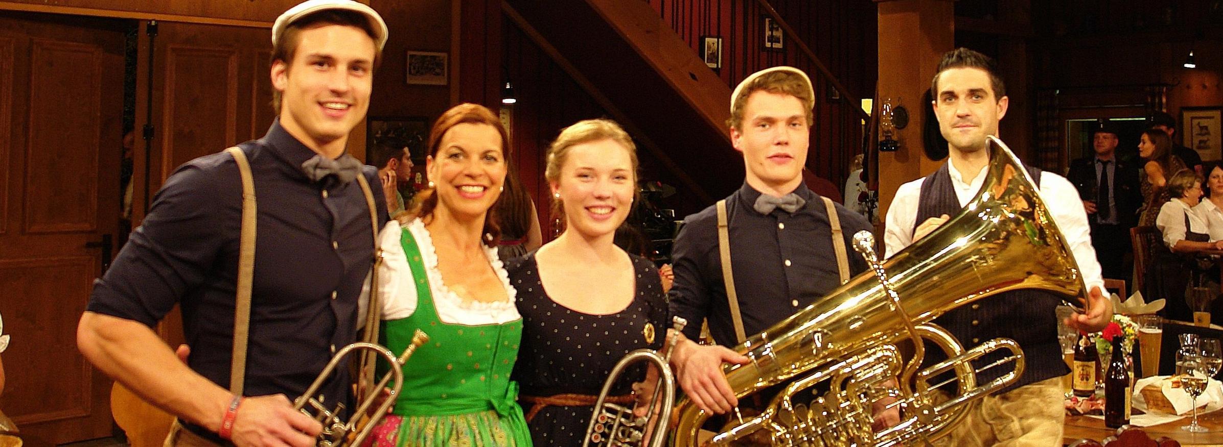 "Fexer" machen Wirtshausmusi im Fernsehen