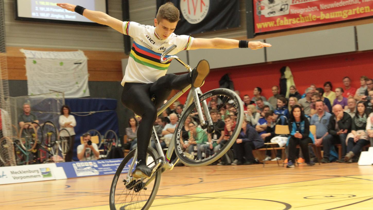 Kunstrad-Attraktion beim Weltcup kommt aus Franken | Nordbayern Kunstrad-Attraktion beim Weltcup kommt aus Franken | Nordbayern