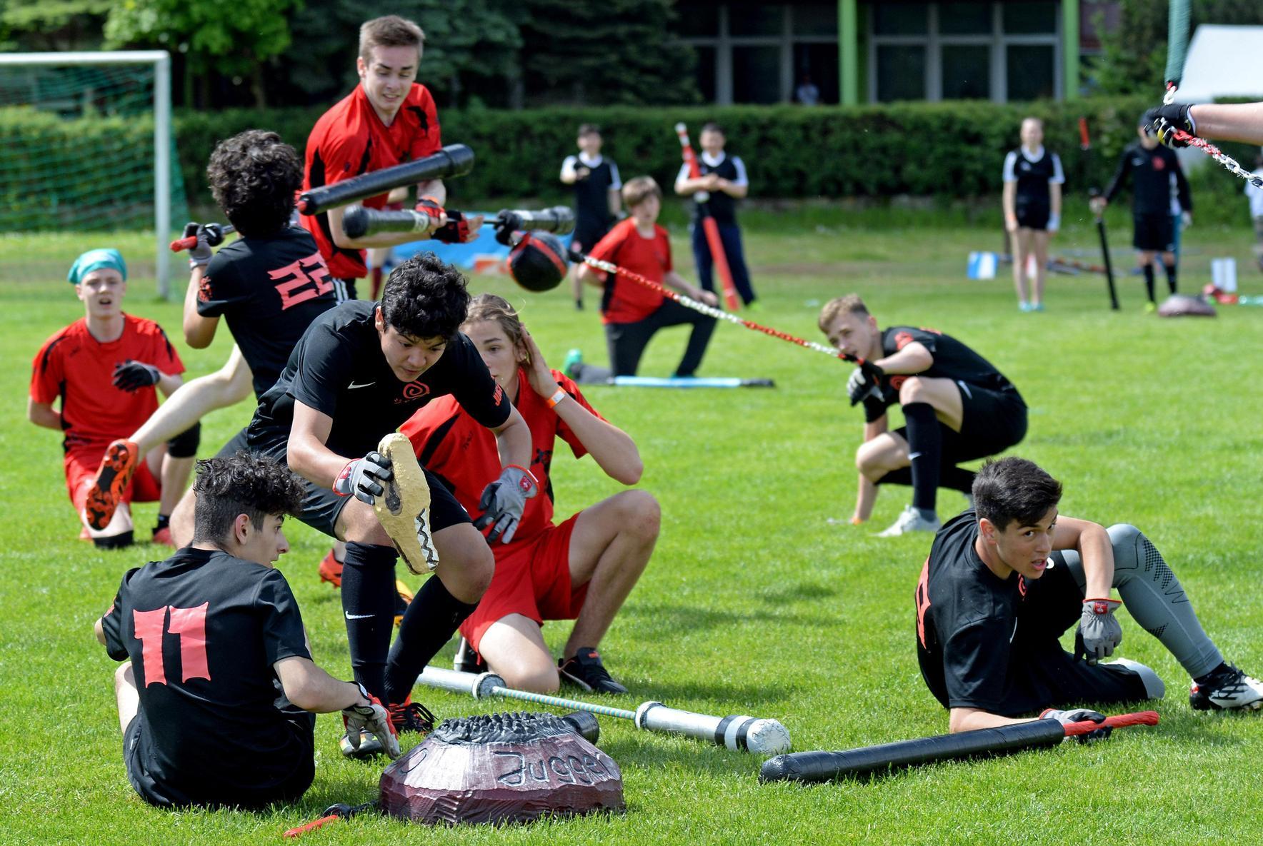 Die Sportart Jugger ist in Seukendorf der Hit