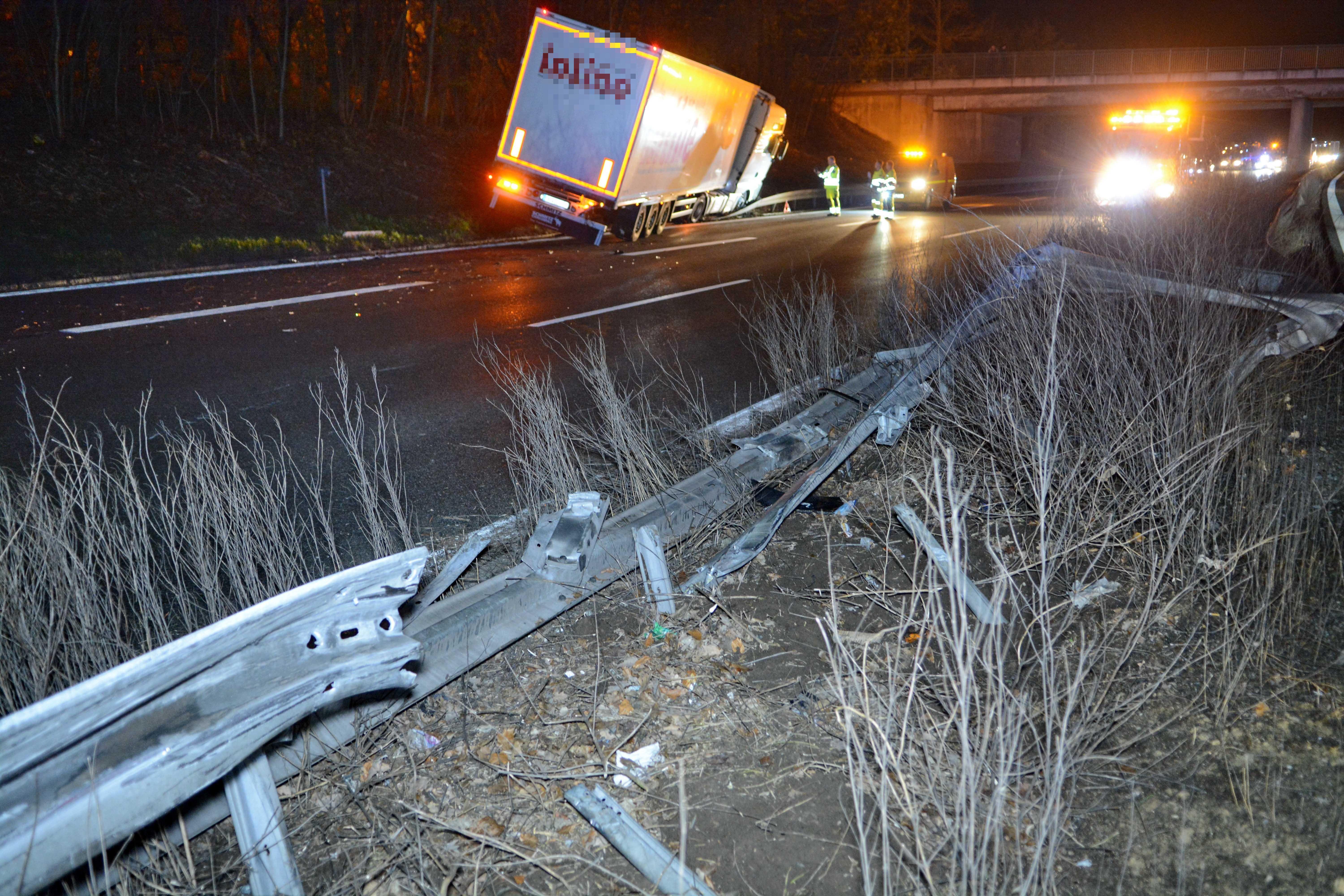 Lkw Unfall A73 Heute