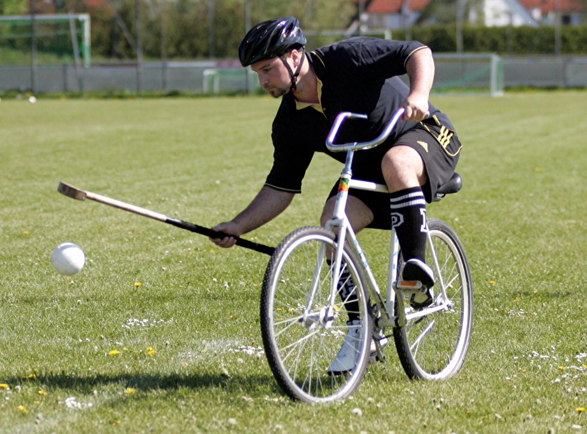 Die besten Rasen-Radpolo-Spieler Europas in Wendelstein