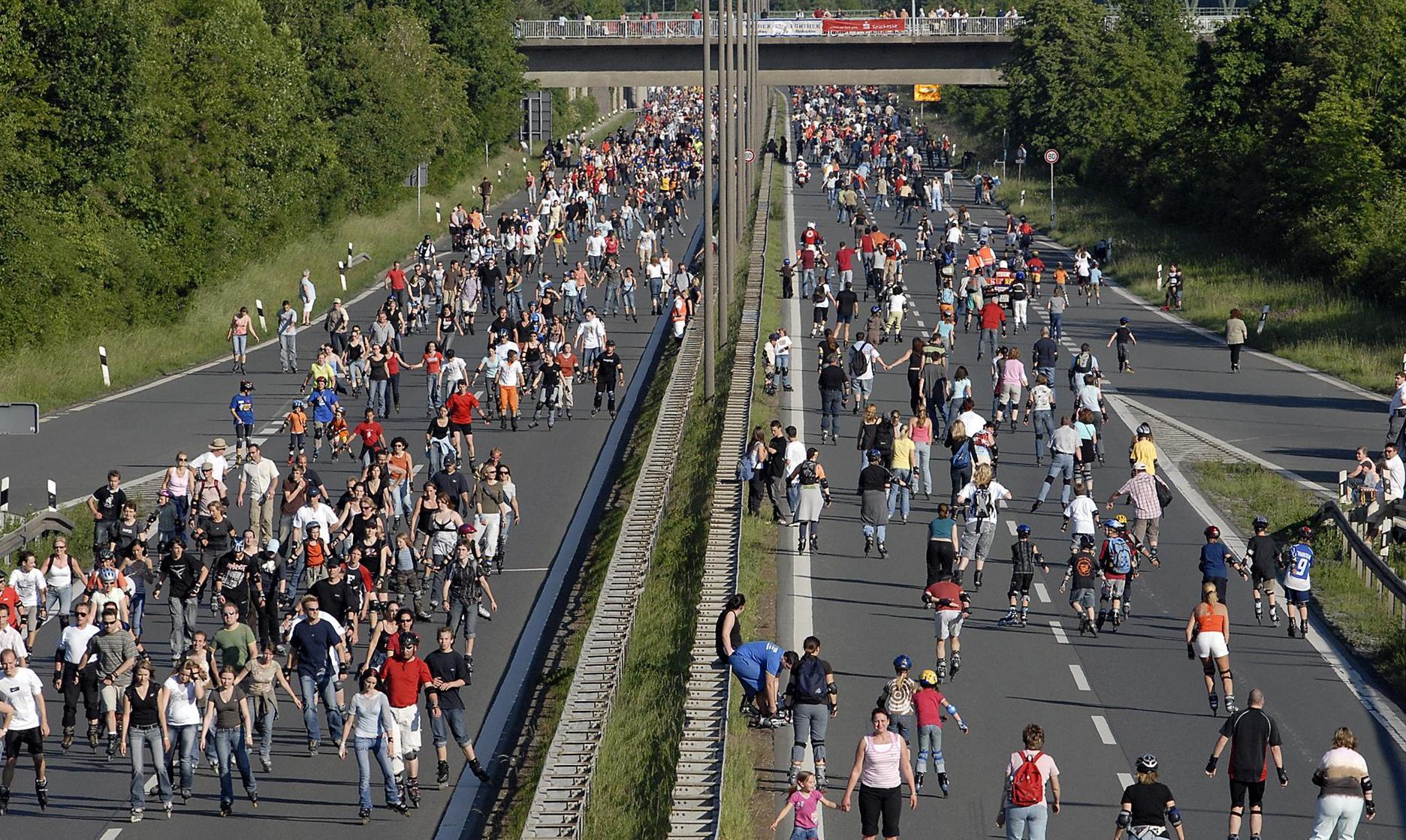Autobahn-Skate: Südwesttangente ist am Sonntag dicht