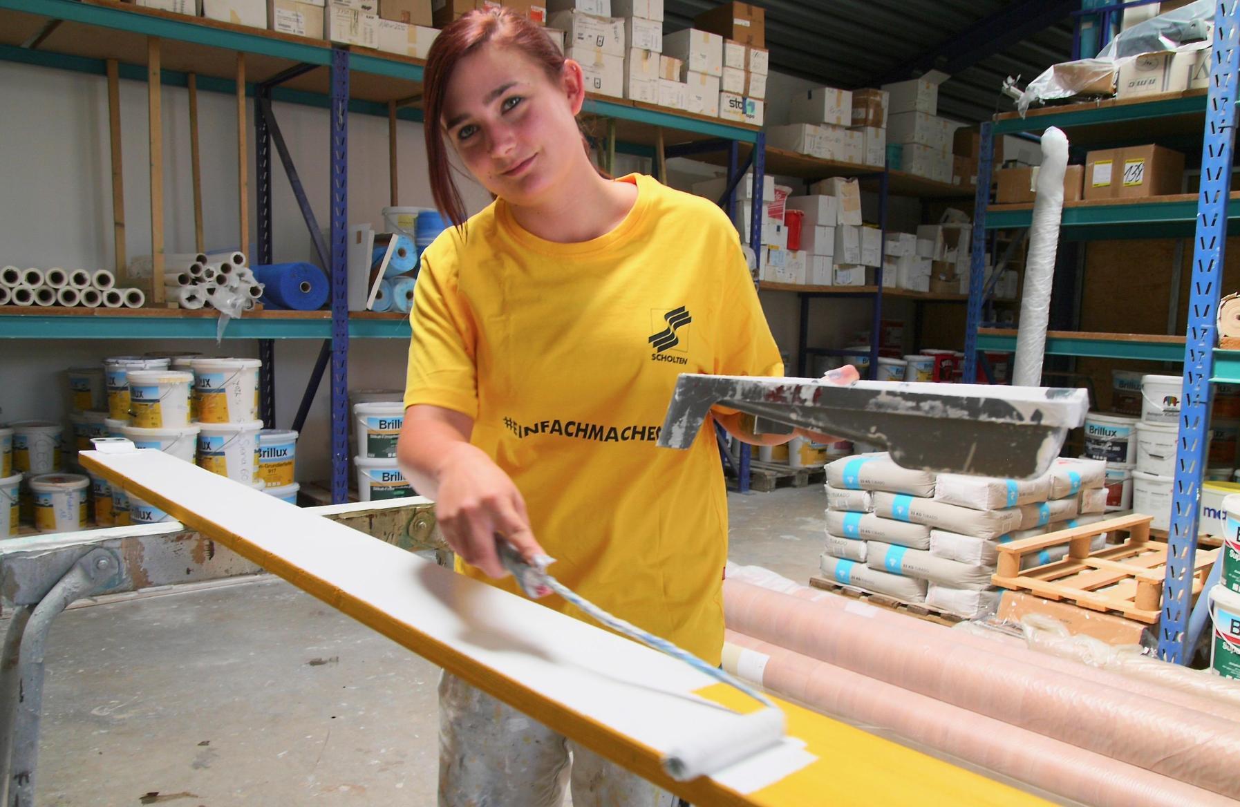 Als Maler-Azubi in Erlangen durchgestartet