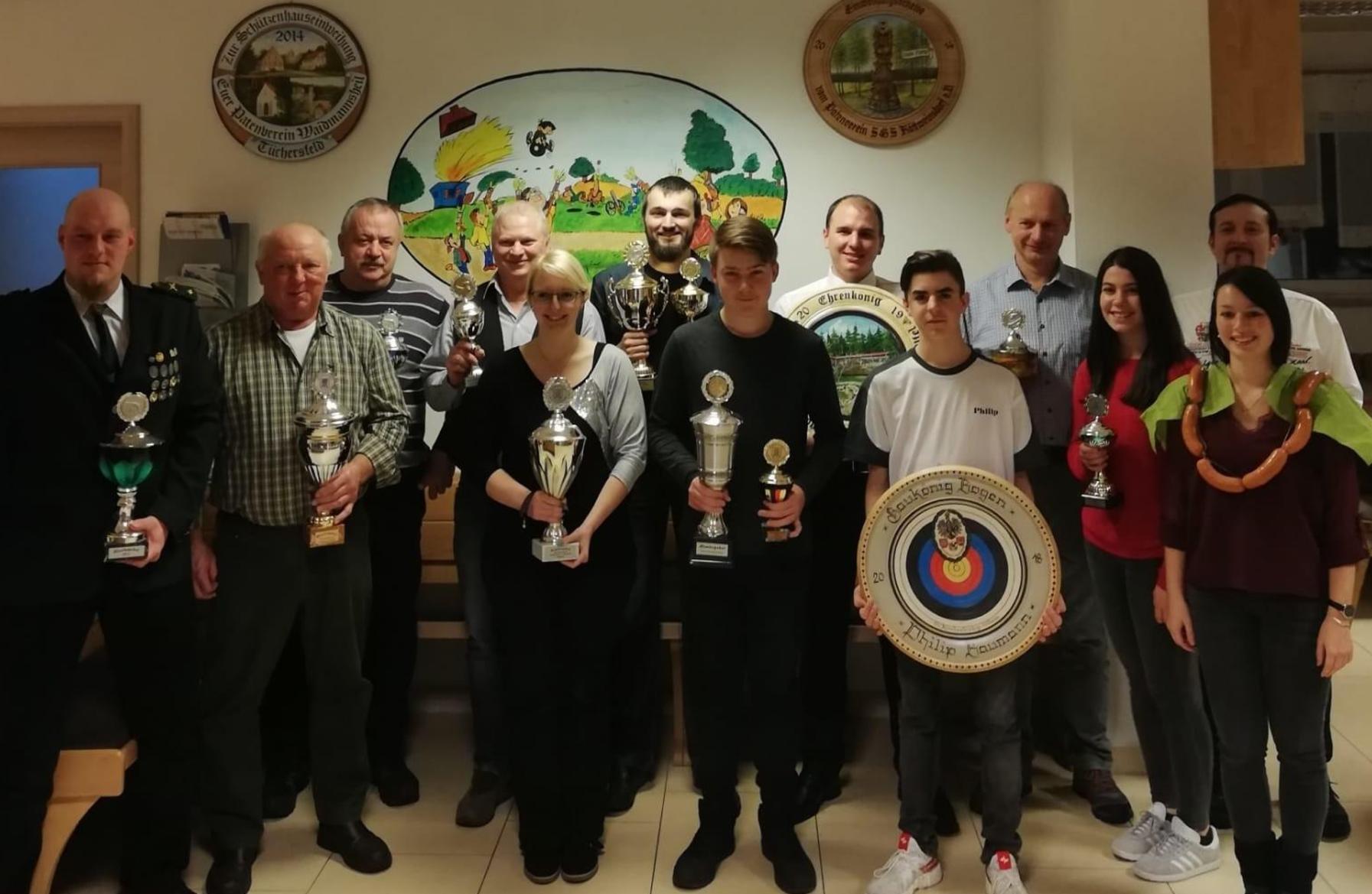 Vorsitzender Thomas Wölfel auch Ehrenkönig