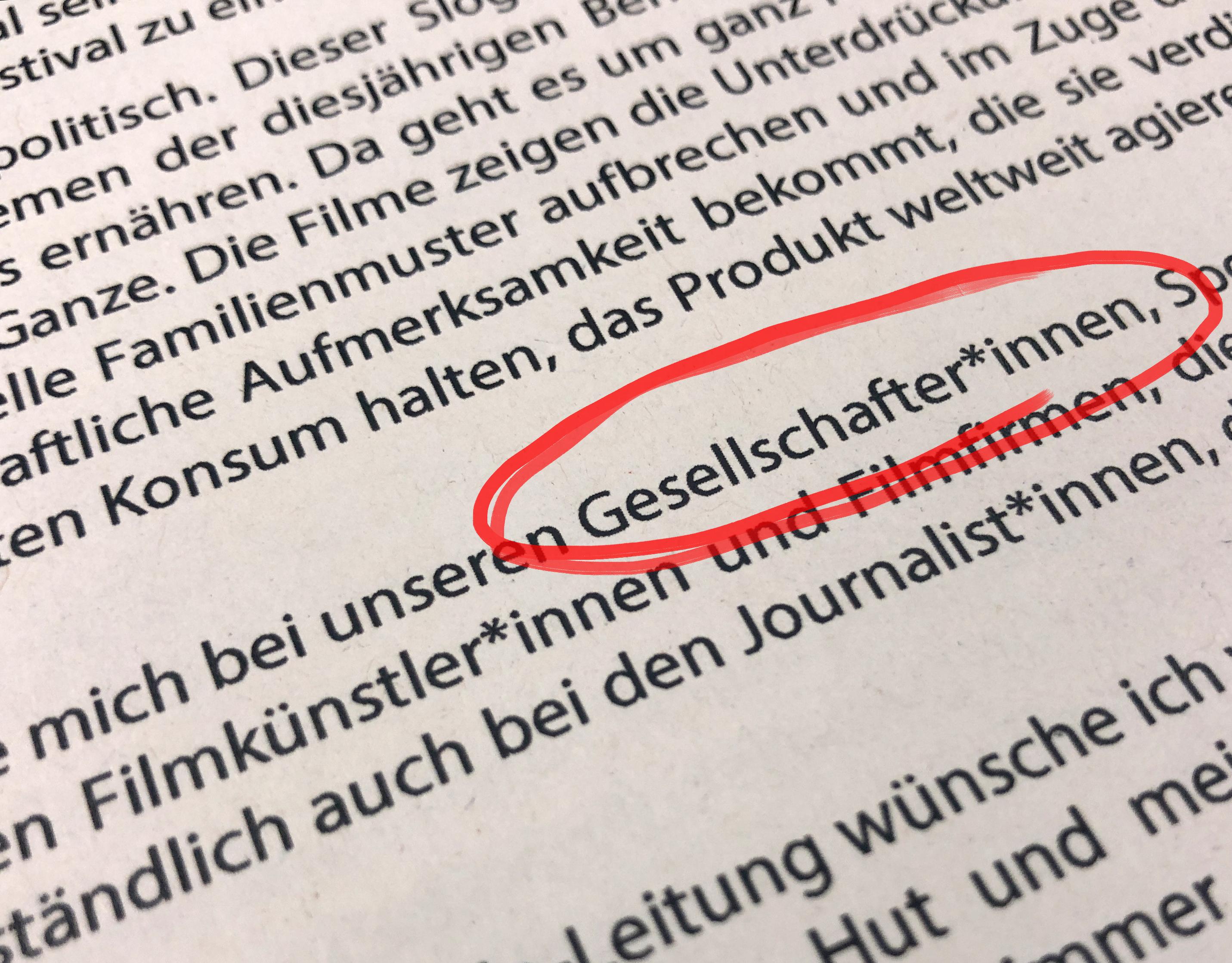 "Gendersternchen" ist der Anglizismus des Jahres 2018