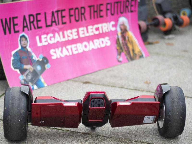 Hoverboard explodiert in Franken