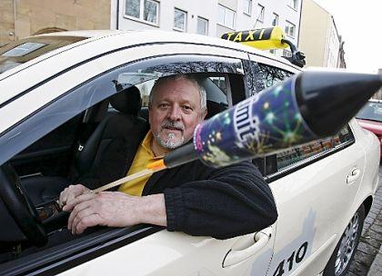 Arbeiten an Silvester: Taxifahrer Peter Pickel über den Jahreswechsel