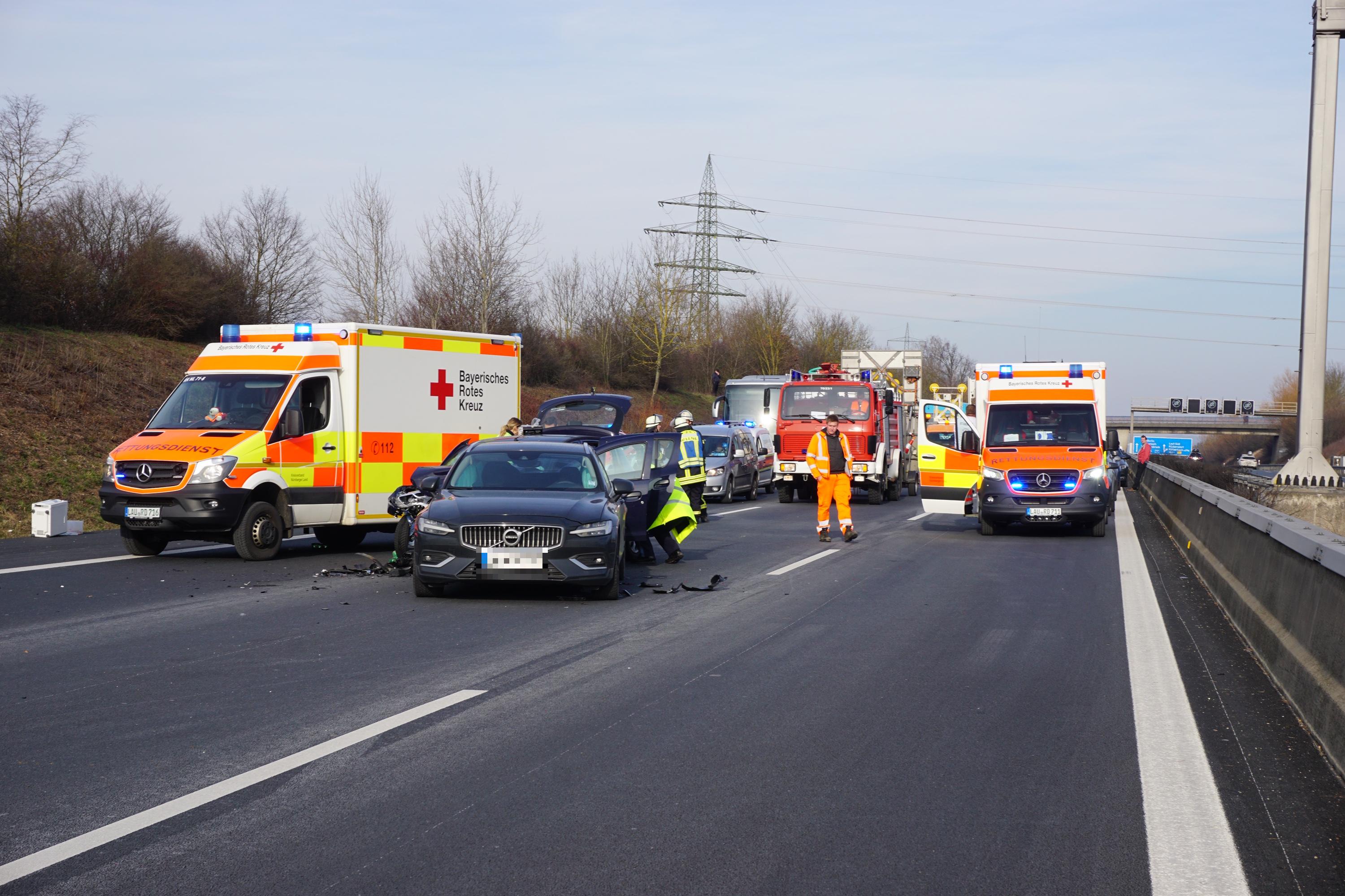 Unfall A9 Lauf Heute