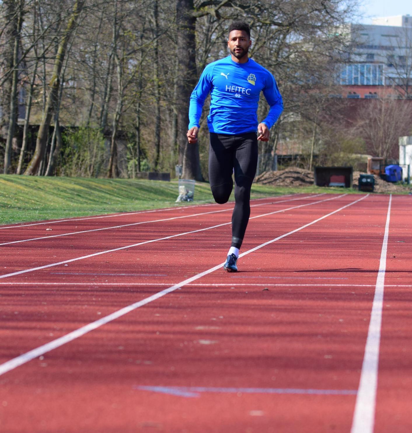 LAC-Sprinter Patrick Schneider ist erfinderisch